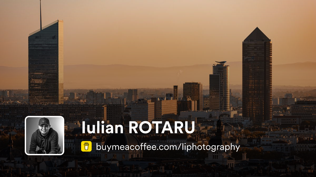 Iulian ROTARU is photographer - Buymeacoffee