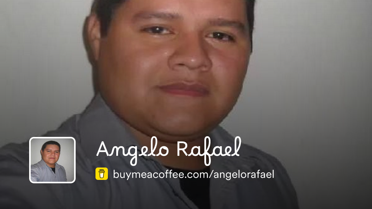 Angelo Rafael is Software Developer - Buymeacoffee