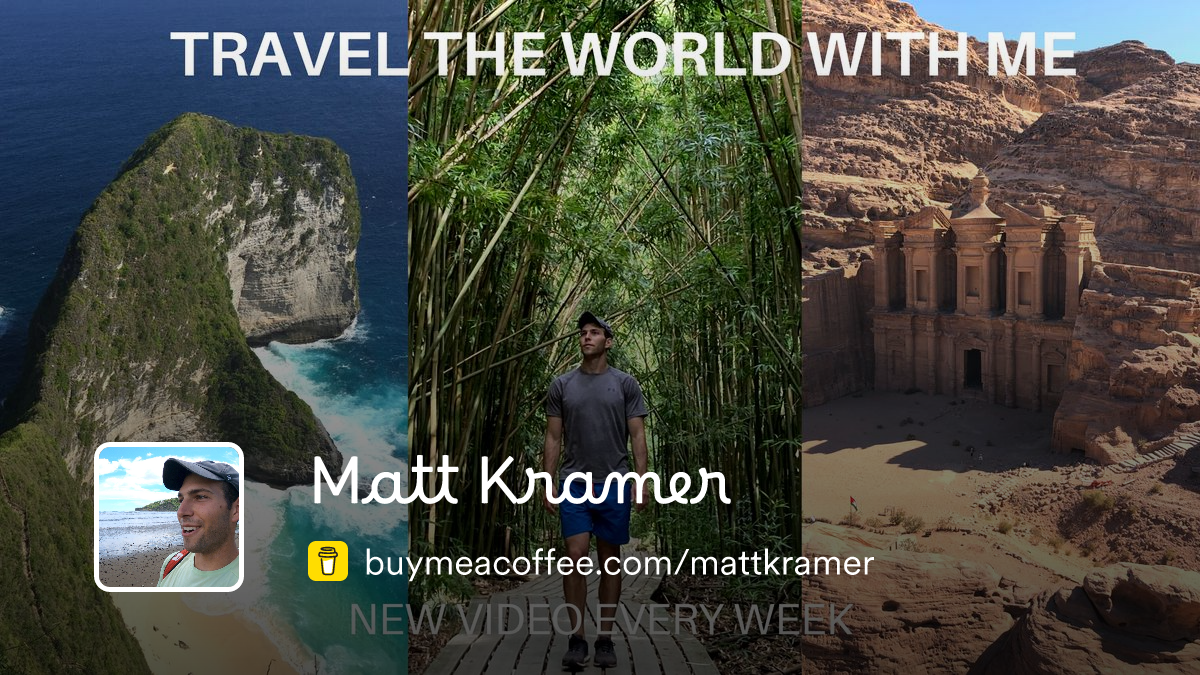 Matt Kramer is creating authentic travel videos sharing stories from ...