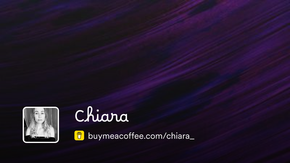 Chiara is sharing awareness through the lens of Human Design - Buymeacoffee