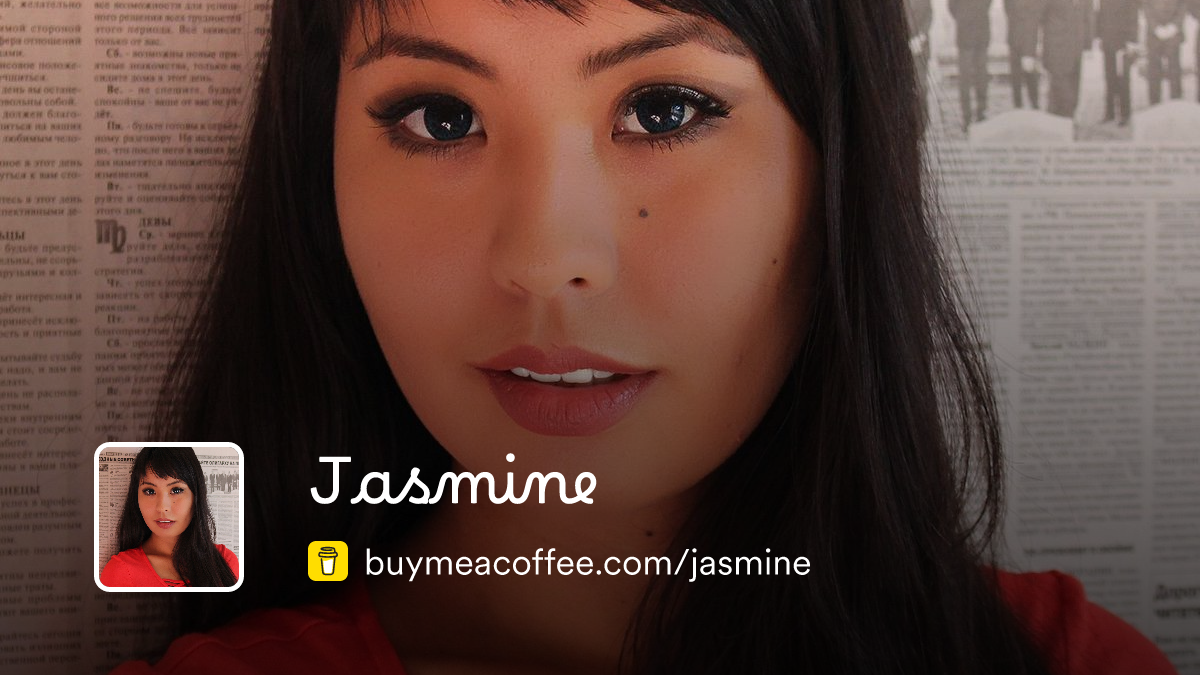Jasmine - Buymeacoffee