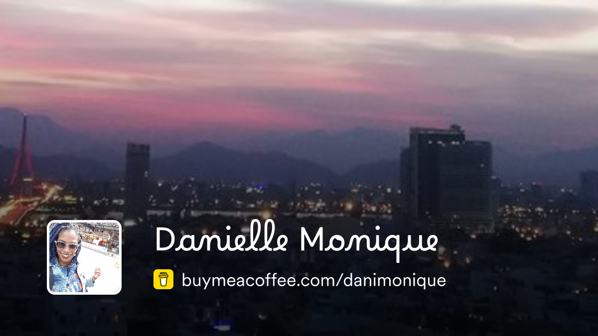 Danielle Monique is creative writing in an open field - Buymeacoffee