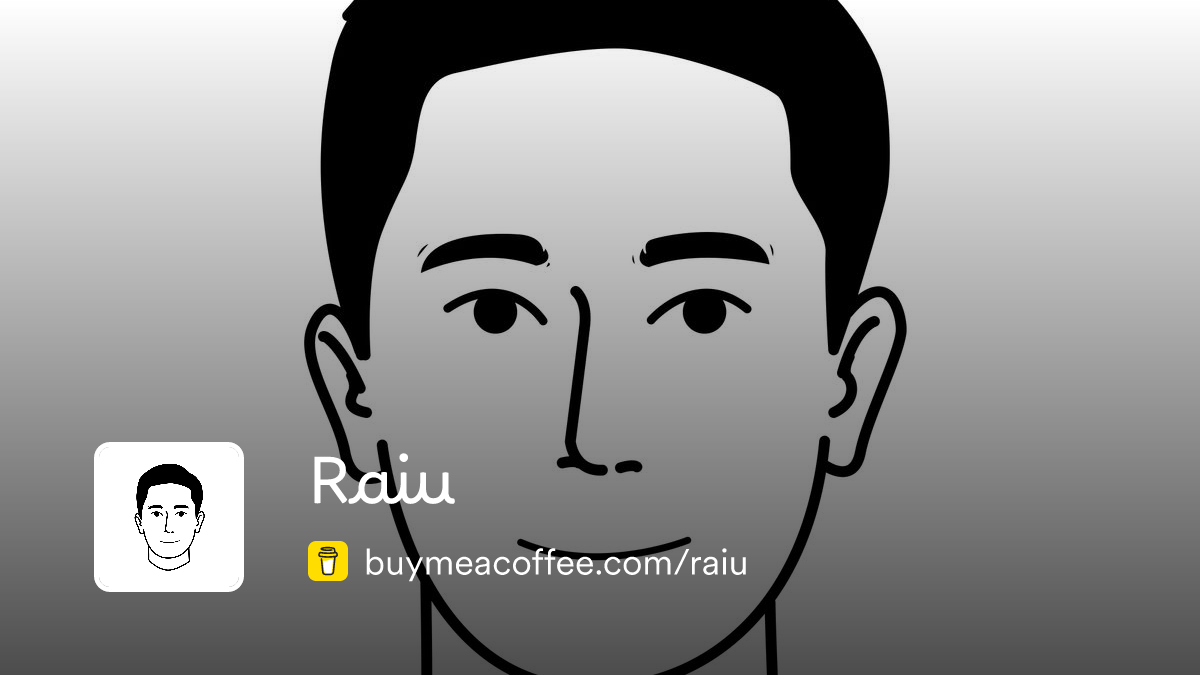 Raiu - Buymeacoffee