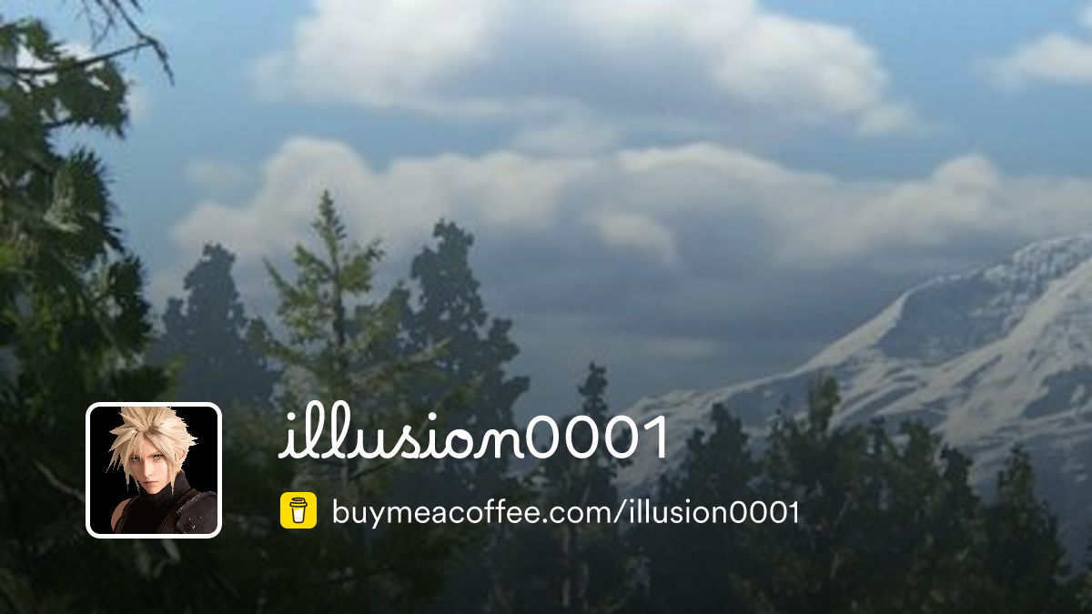 illusion0001 is creating Game Patches - Buymeacoffee