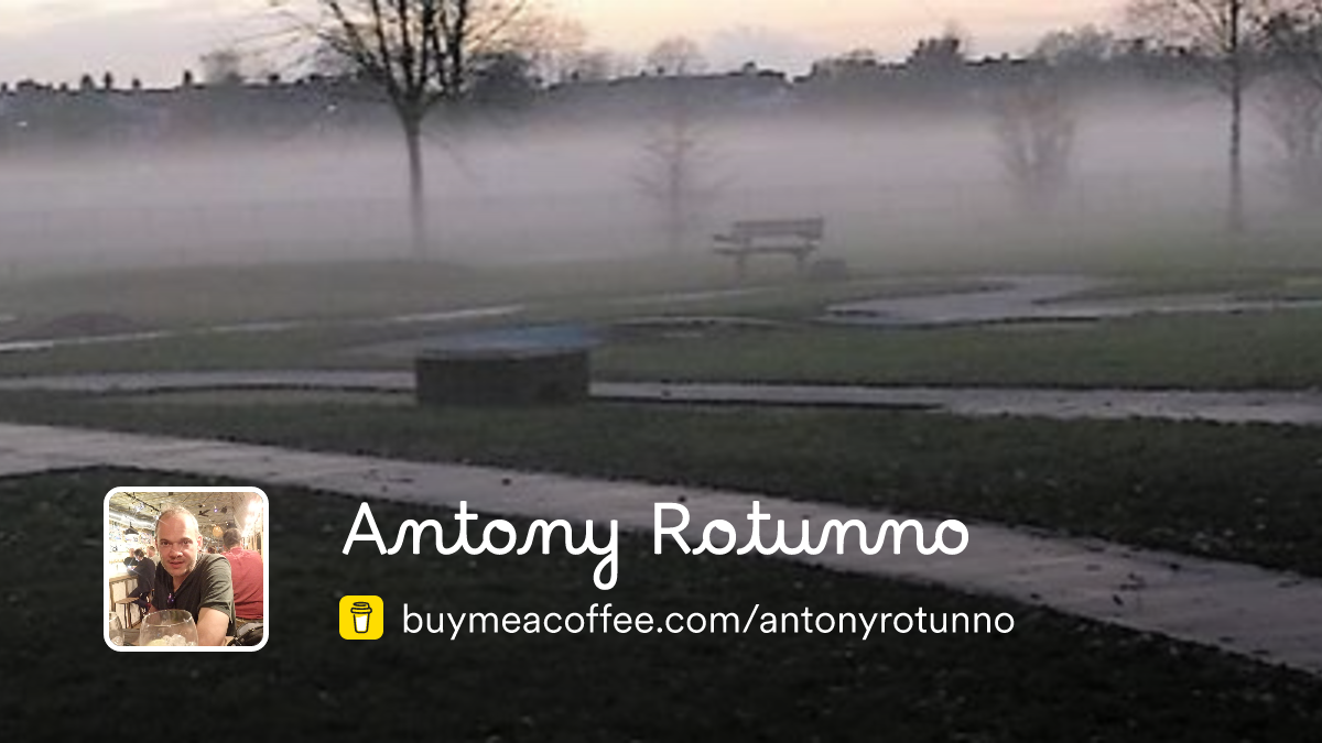 Antony Rotunno is creating Podcasts - Buymeacoffee