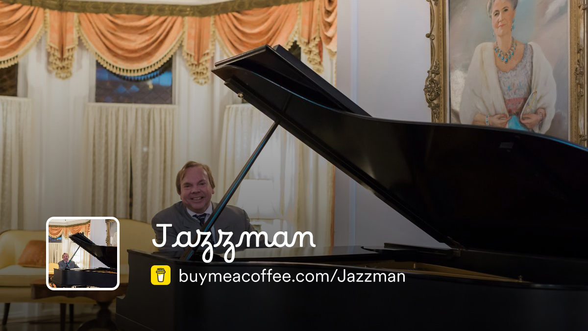 Jazzman is Pop, Jazz and film piano music - Buymeacoffee