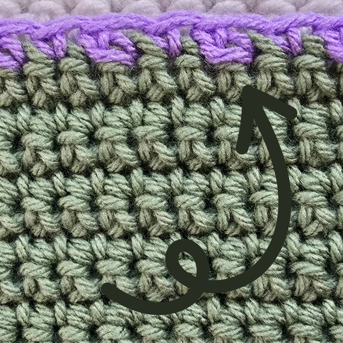 Photo Tutorial How To Crochet Extended Single Crochet Decrease 7645