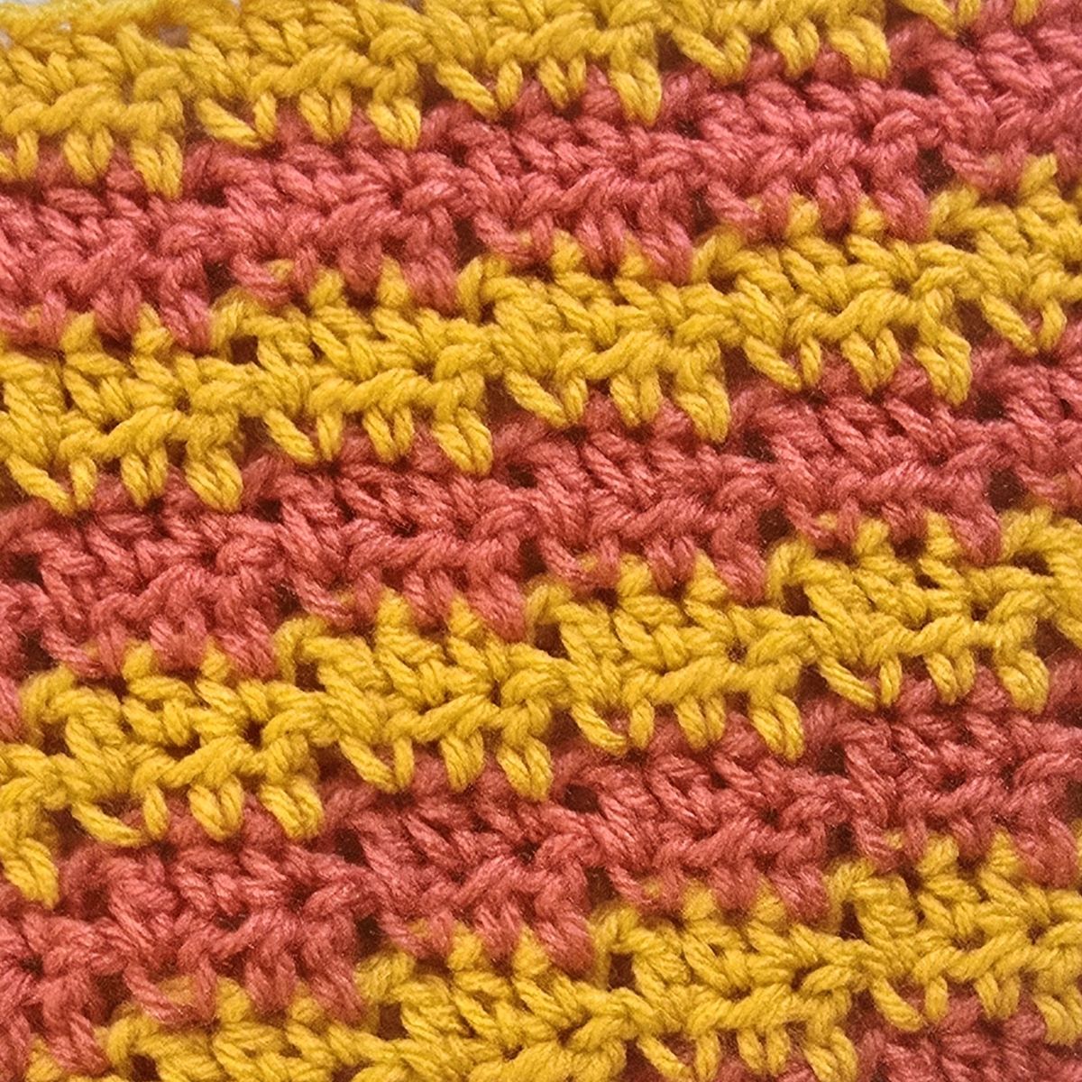 Photo Tutorial – How To Crochet: Slanted Lines Stitch ...