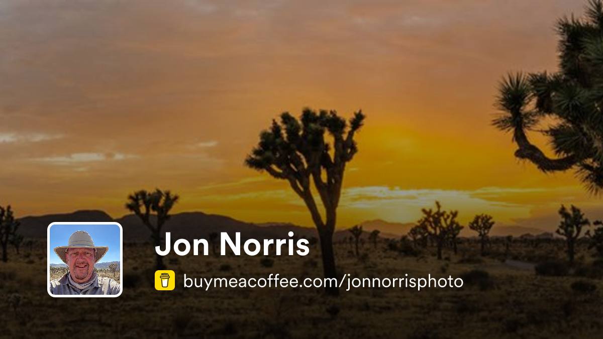 Jon Norris is Landscape Photographer and Hiking Guide - Buymeacoffee