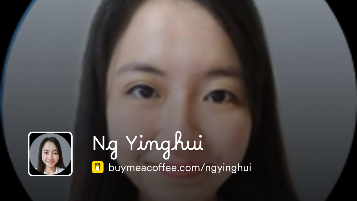 Ng Yinghui is Artist - Buymeacoffee