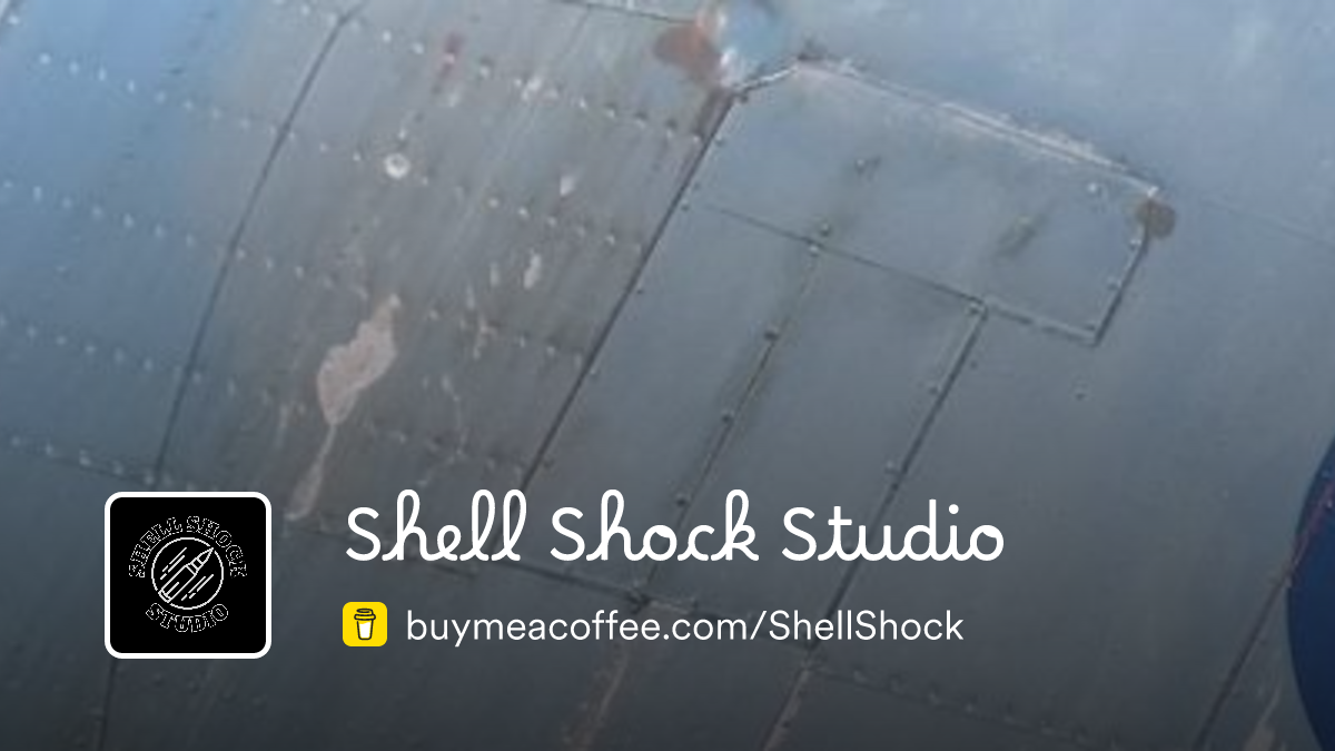 Shell Shock Studio is creating videos about scale models. - Buymeacoffee