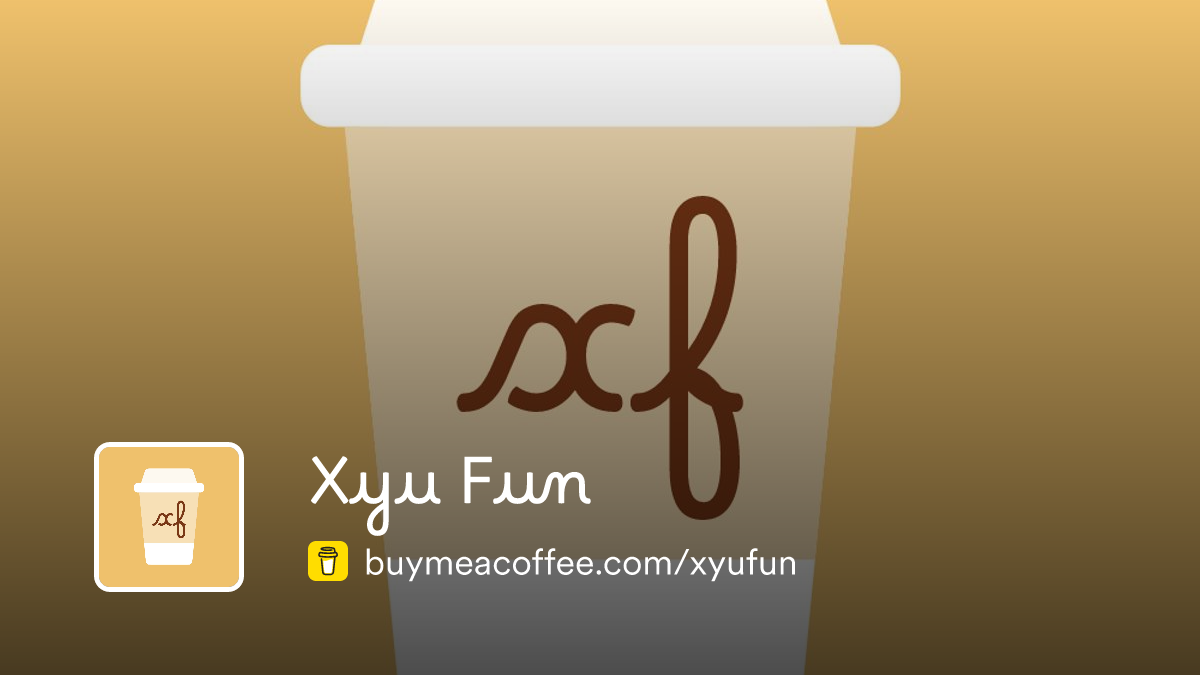 Xyu Fun - Buymeacoffee