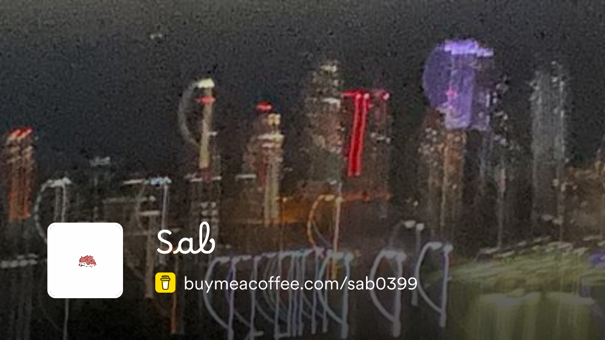 Sab - Buymeacoffee