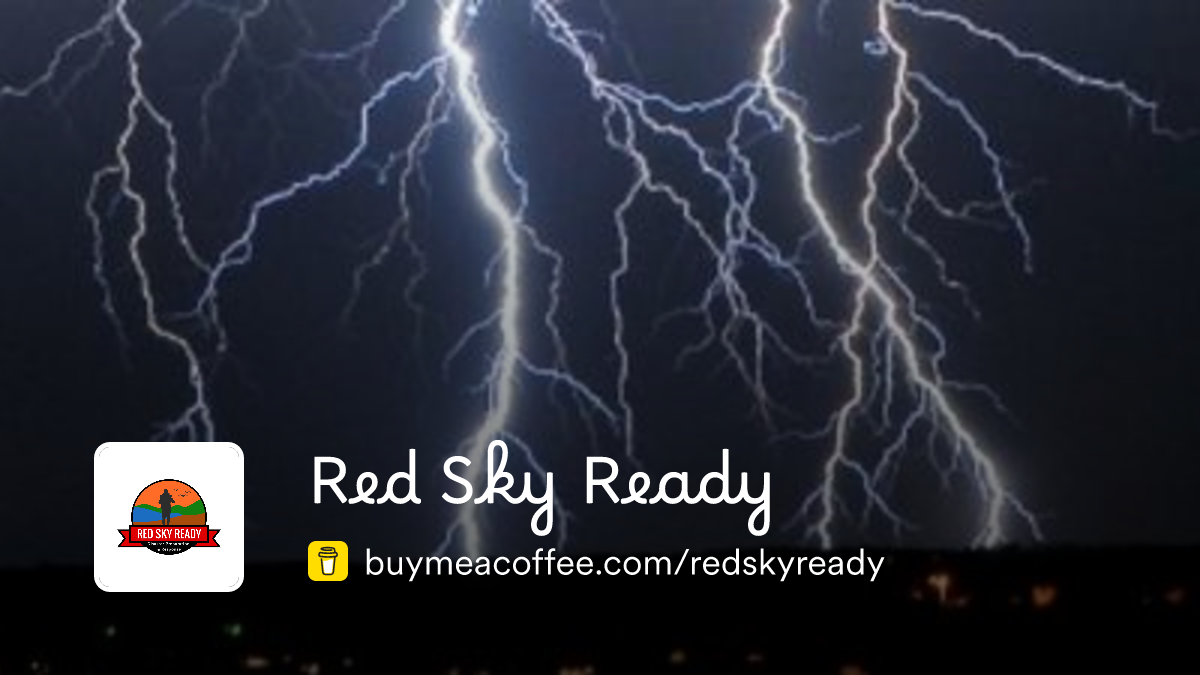 Red Sky Ready is a Disaster Prep and Response Website - Buymeacoffee