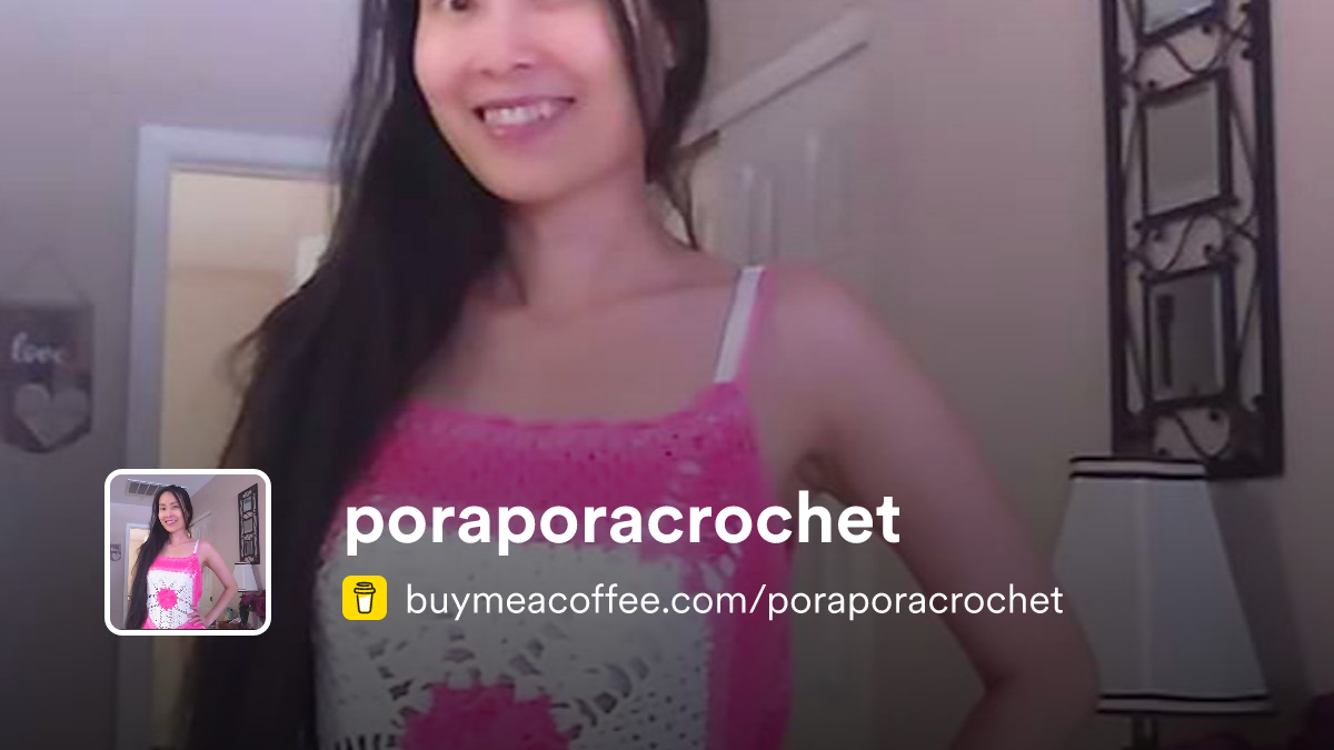 poraporacrochet is creating free - step by step crochet tutorials on ...