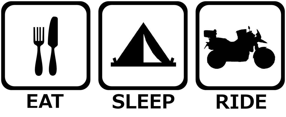 Eat, Sleep, Ride (a BMW motorcycle) — Dennis King - Buymeacoffee
