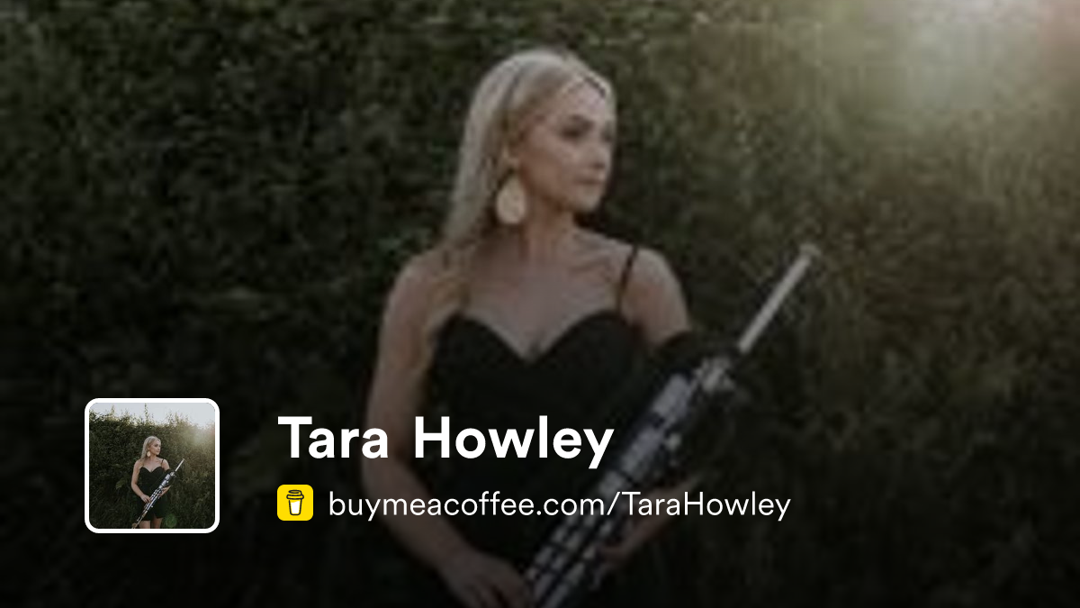 Tara Howley is creating music content - Buymeacoffee