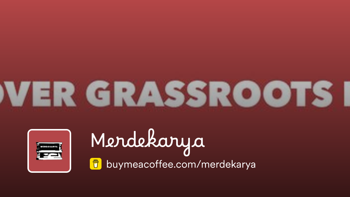 Merdekarya is a grassroots live music bar in Petaling Jaya - Buymeacoffee