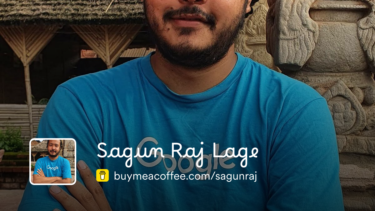 Sagun Raj Lage is writing blogs and books, and teaching programming free of cost. - Buymeacoffee