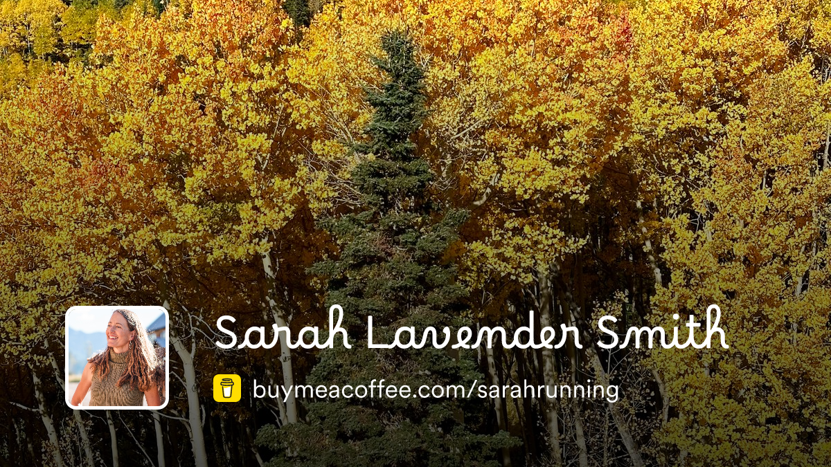 Sarah Lavender Smith is a newsletter creator - Buymeacoffee