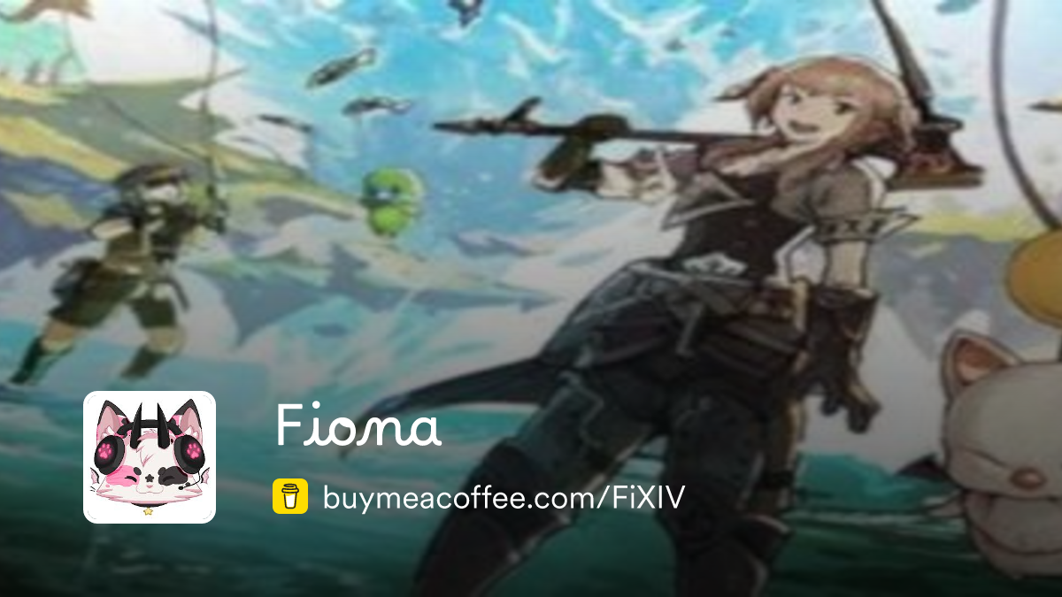 Fiona is making FFXIV Mods - Buymeacoffee