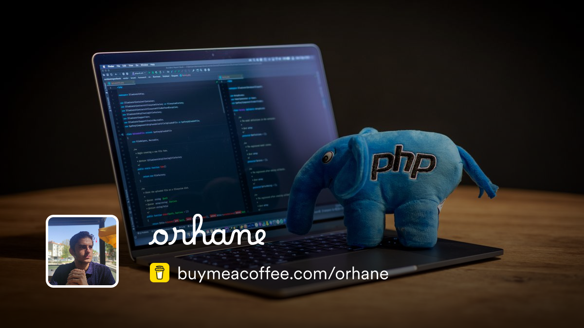 orhane is PHP developer - Buymeacoffee