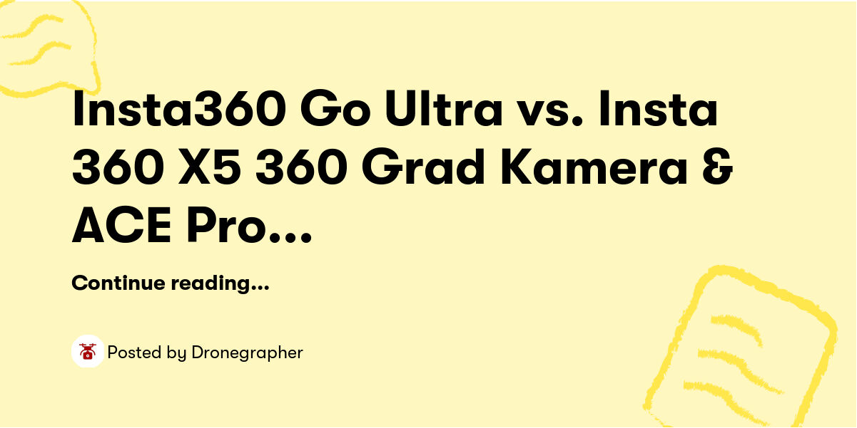 Insta360 Go Ultra vs. Insta 360 X5 360 Grad Kamera & ACE Pro 2 Action ...