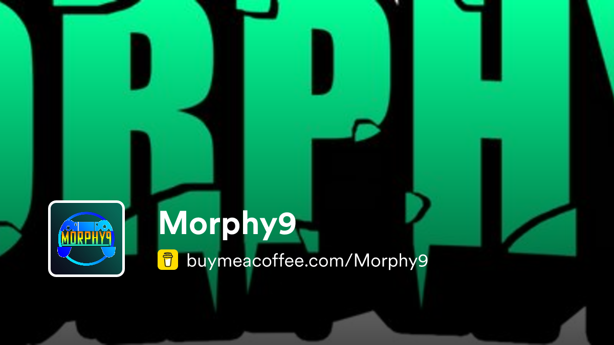 Extras | Morphy9 - Buymeacoffee