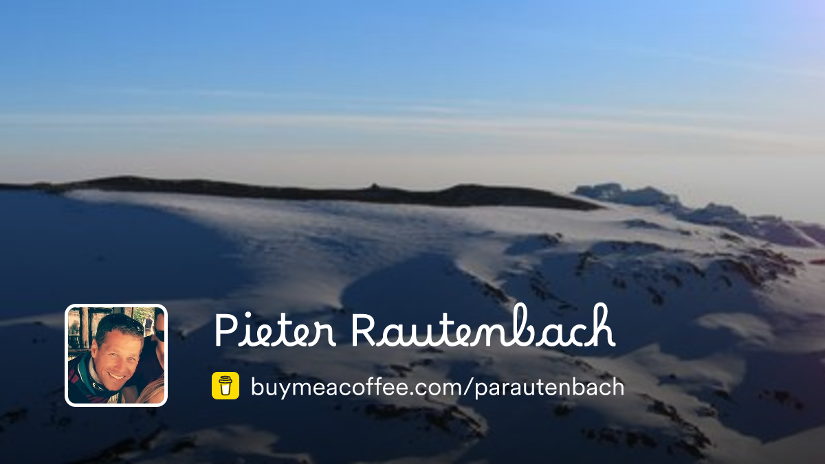 Pieter Rautenbach is a software creator and contributor to some open ...