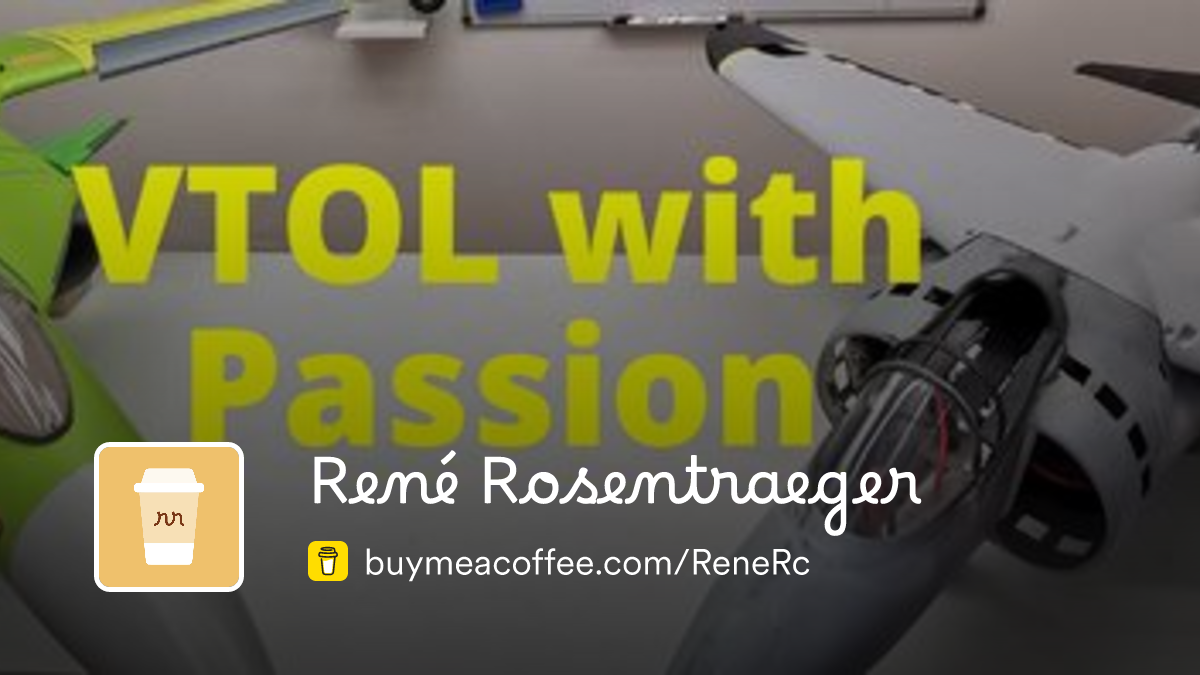 René Rosentraeger is creating and building extraordinary RC-VTOL Jets ...