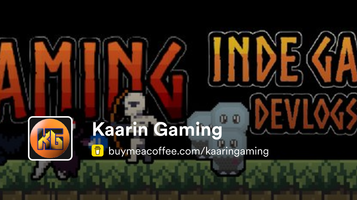 Kaarin Gaming is a Game Developer - Buymeacoffee