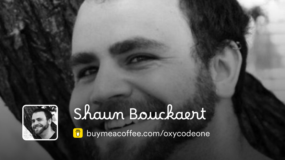 Shaun Bouckaert is doing tech projects and blogging about it - Buymeacoffee