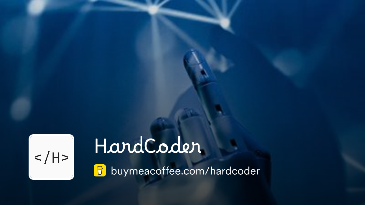 HardCoder is helping people learn tech by publishing articles, videos and podcasts. - Buymeacoffee