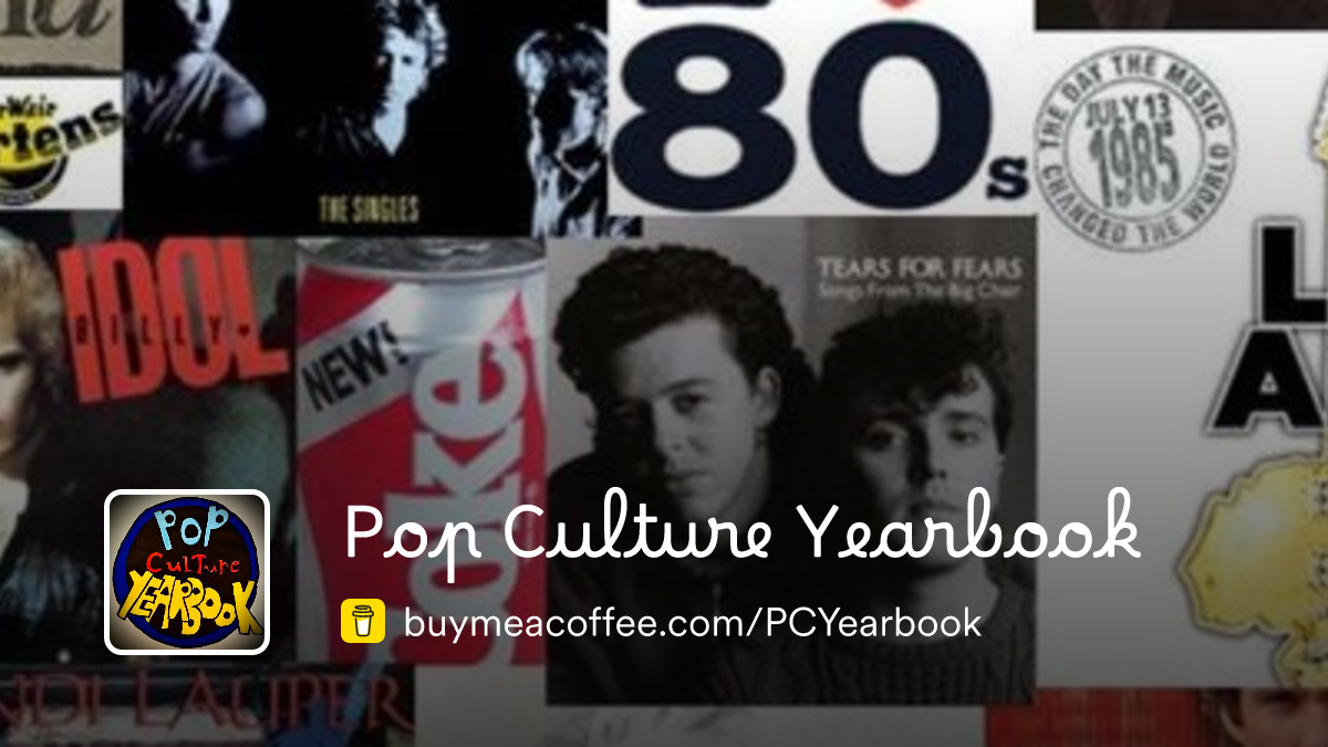 Pop Culture Yearbook is a Podcast - Buymeacoffee