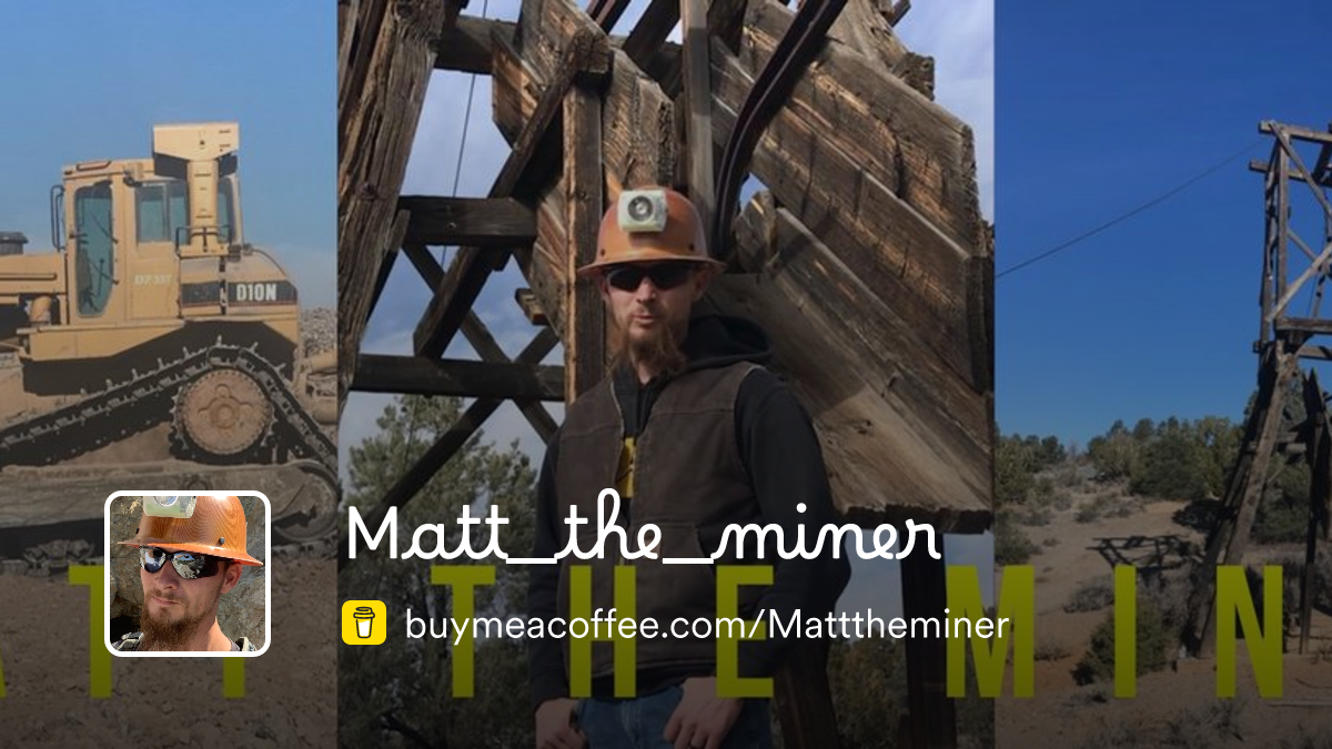 Matt_the_miner is creating educational and entertaining videos about ...