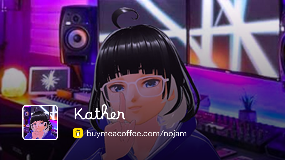 Kather is New Part time Vtuber. - Buymeacoffee