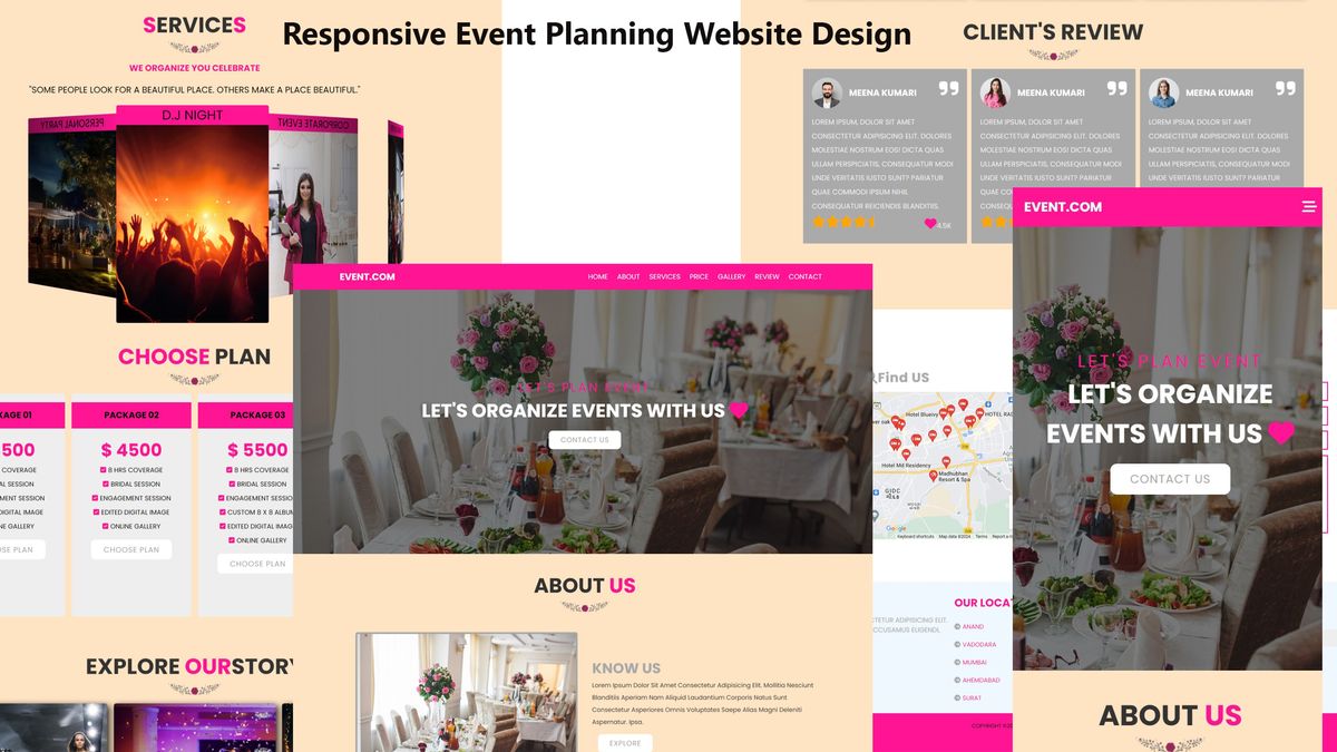 Create Responsive Website Design Using HTML | CSS|JS — Knowledge Place ... Create Responsive Website Design Using HTML | CSS|JS — Knowledge Place ...