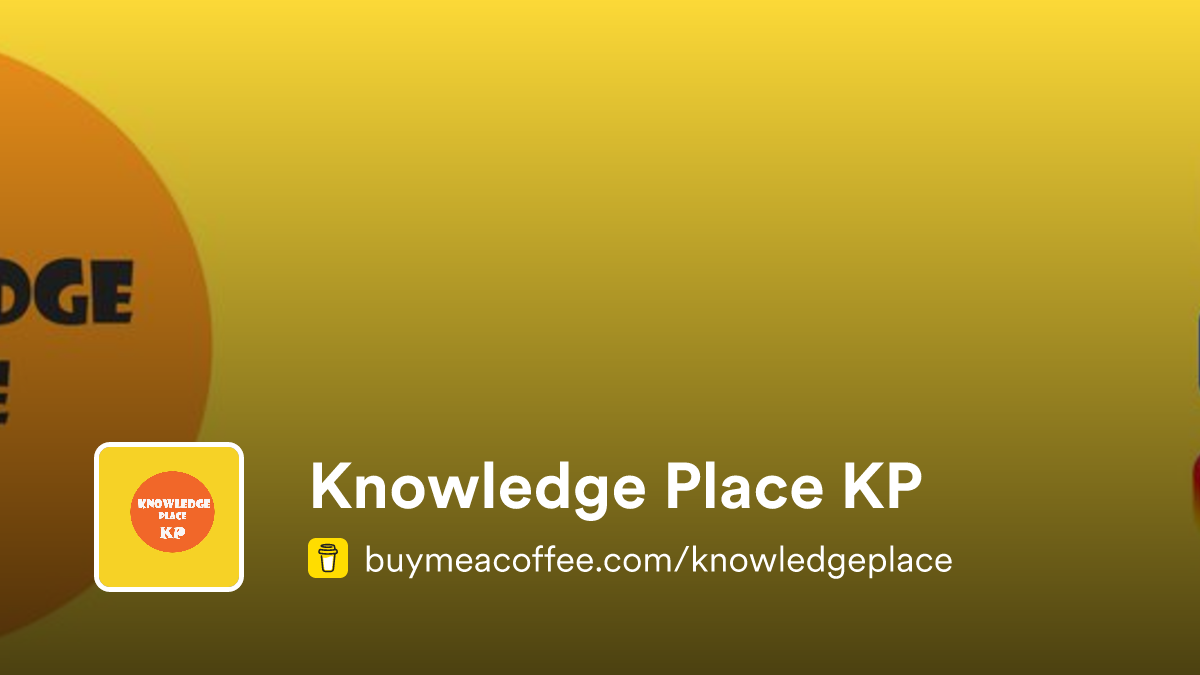 Posts | Knowledge Place KP - Buymeacoffee