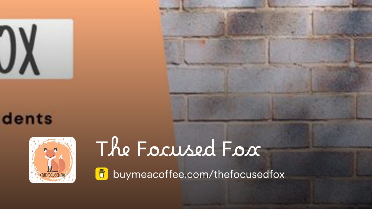 The Focused Fox is creating study resources for neurodivergent high ...