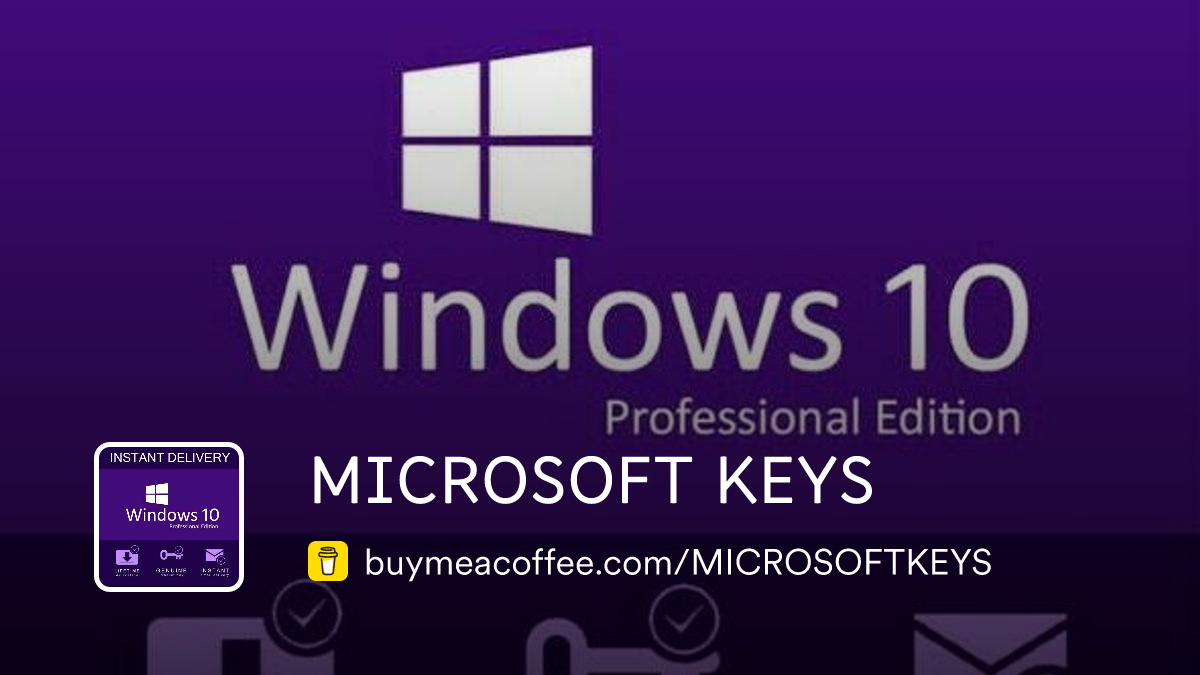 MICROSOFT KEYS - Buymeacoffee