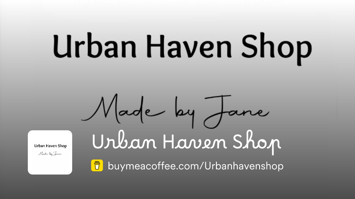 Urban Haven Shop is XL Scrunchies and Key Fob Wristlets - Buymeacoffee
