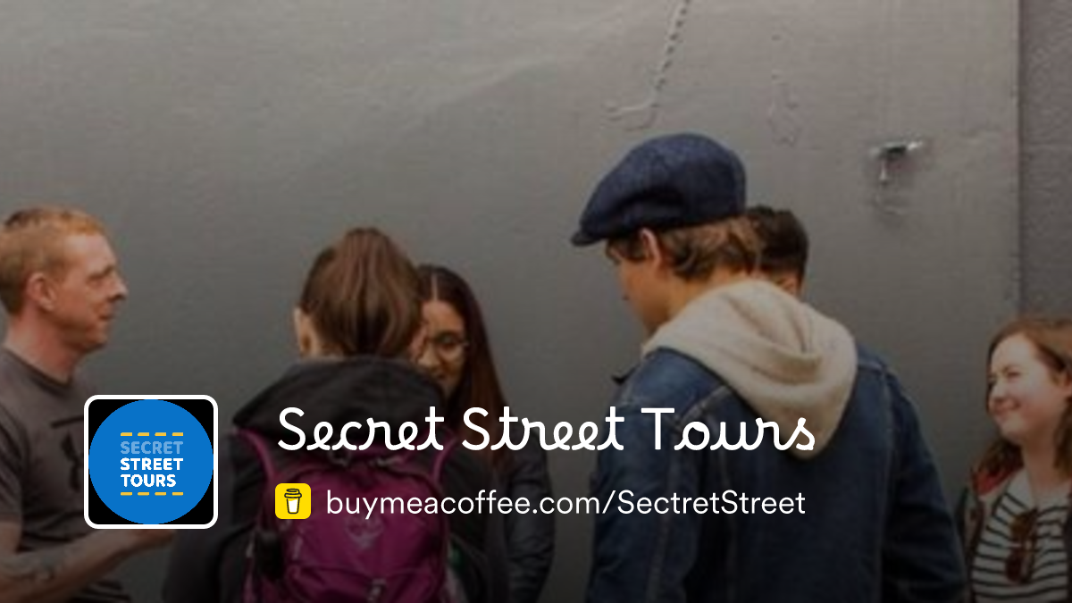 Secret Street Tours is Creating Walking Tours in Dublin - Buymeacoffee