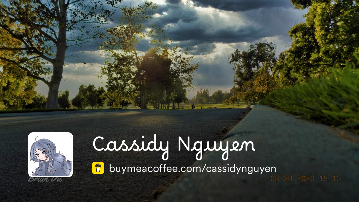 Cassidy Nguyen - Buymeacoffee