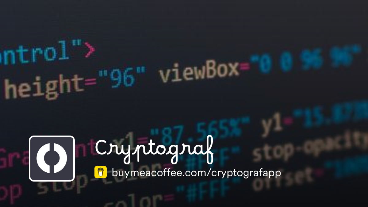 Membership | Cryptograf - Buymeacoffee