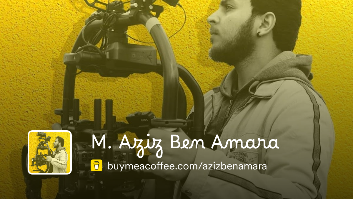 M. Aziz Ben Amara is I help people practice colorgrading and post-production workflow - Buymeacoffee