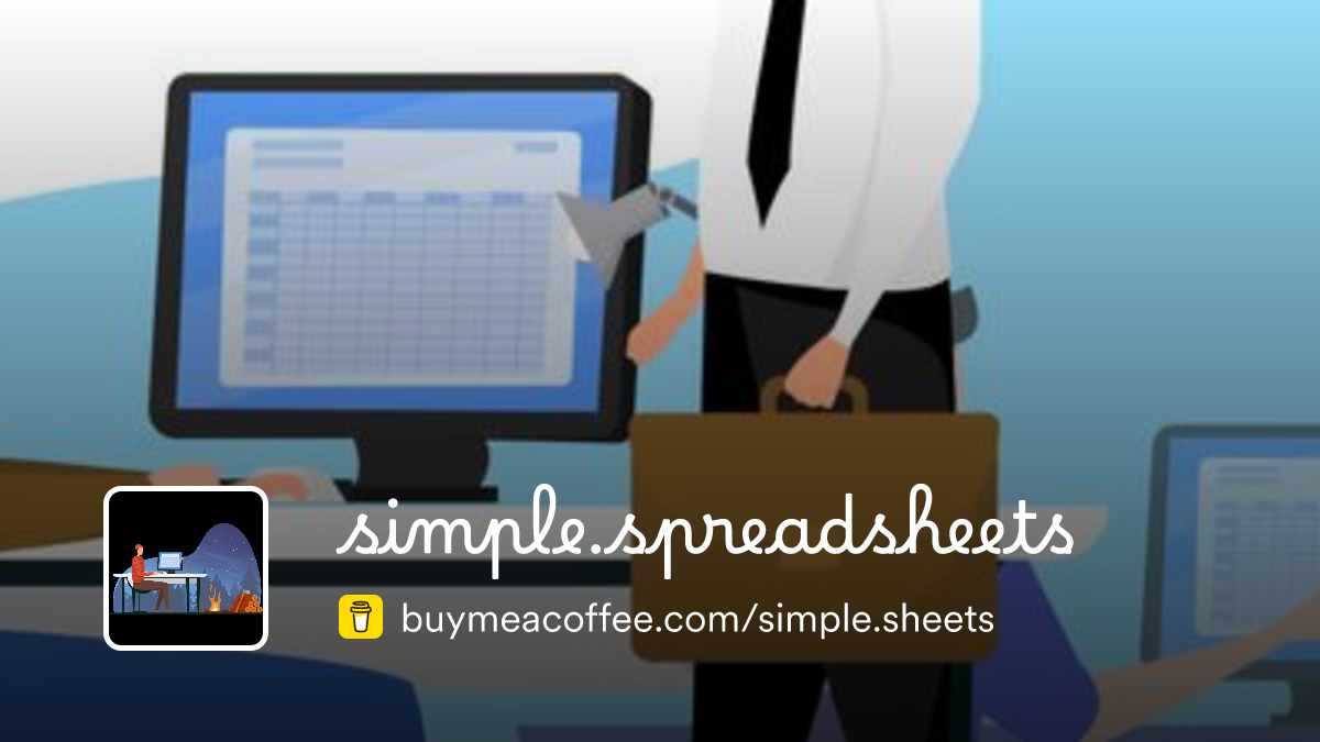 simple.spreadsheets - Buymeacoffee