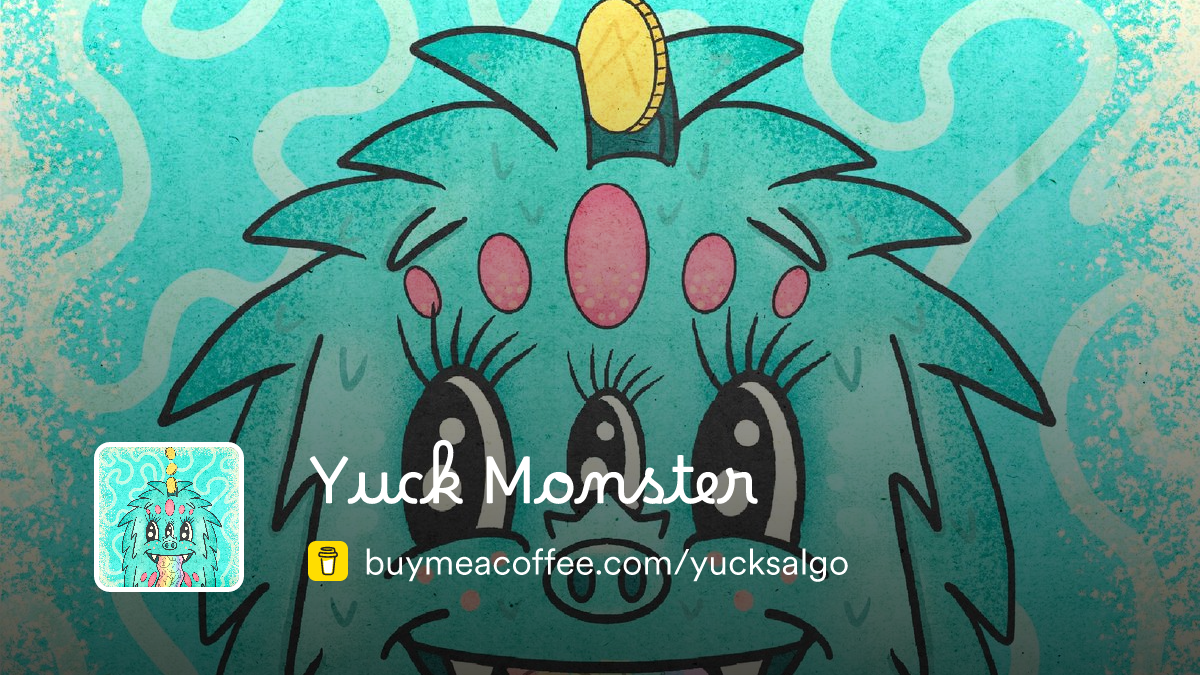 Yuck Monster - Buymeacoffee