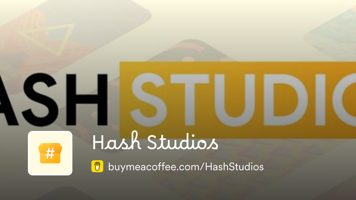 Hash Studios is creating beautiful walls & responsive apps! - Buymeacoffee