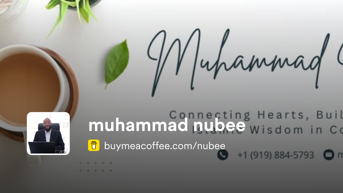 muhammad nubee - Buymeacoffee