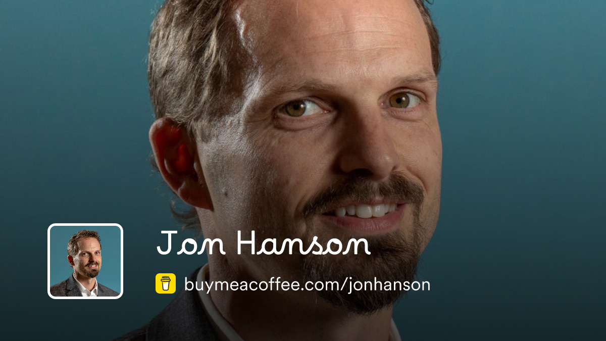 Jon Hanson - Buymeacoffee